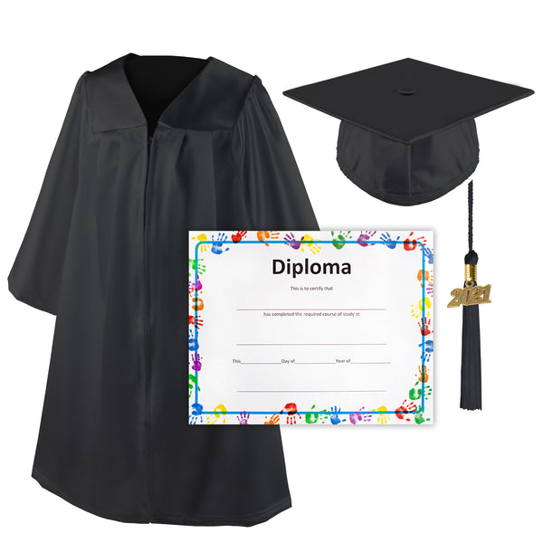 Kindergrad Ensemble With Matching Tassel | Class Act Graduation