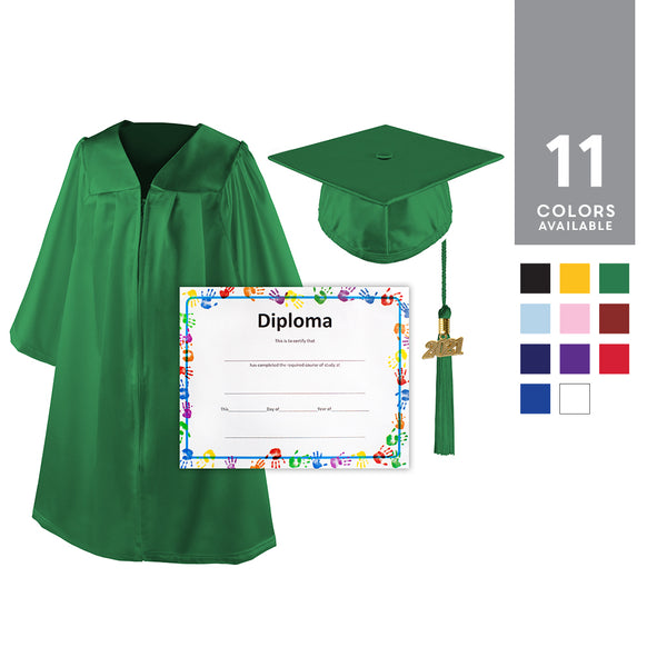 Kindergrad Ensemble With Matching Tassel | Class Act Graduation